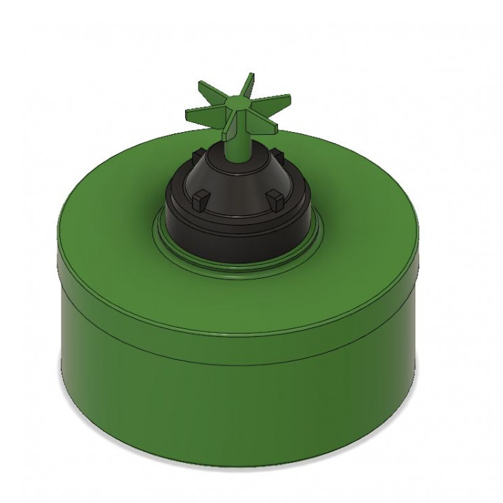 3D Printable PMA-2 (Apers landmines) by Jonathan Lavoie