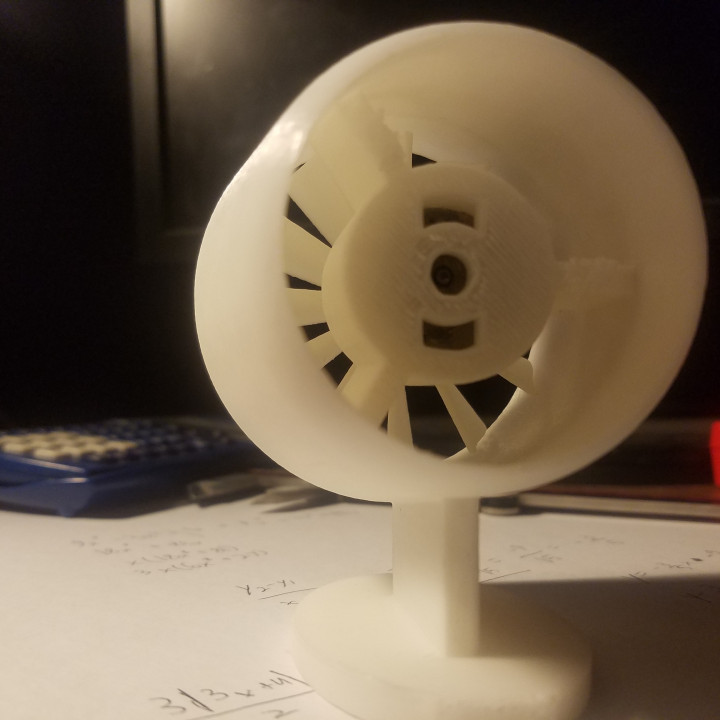 3D Printable Electric Ducted Fan Kit by J.C. Eldridge