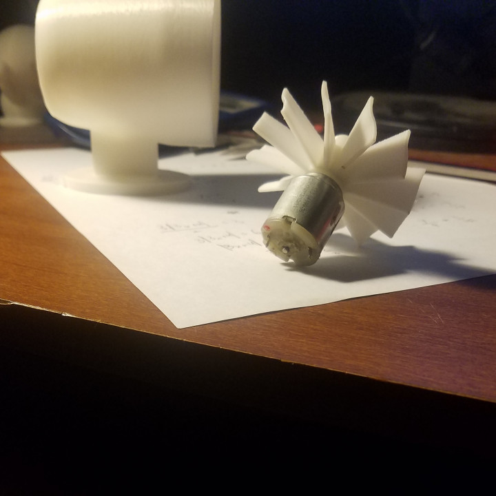 3D Printable Electric Ducted Fan Kit by J.C. Eldridge