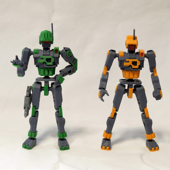 3D Printable Android Prototype P-01 by JWoong