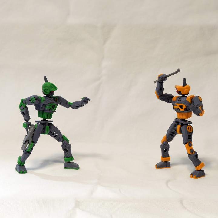 3D Printable Android Prototype P-01 by JWoong