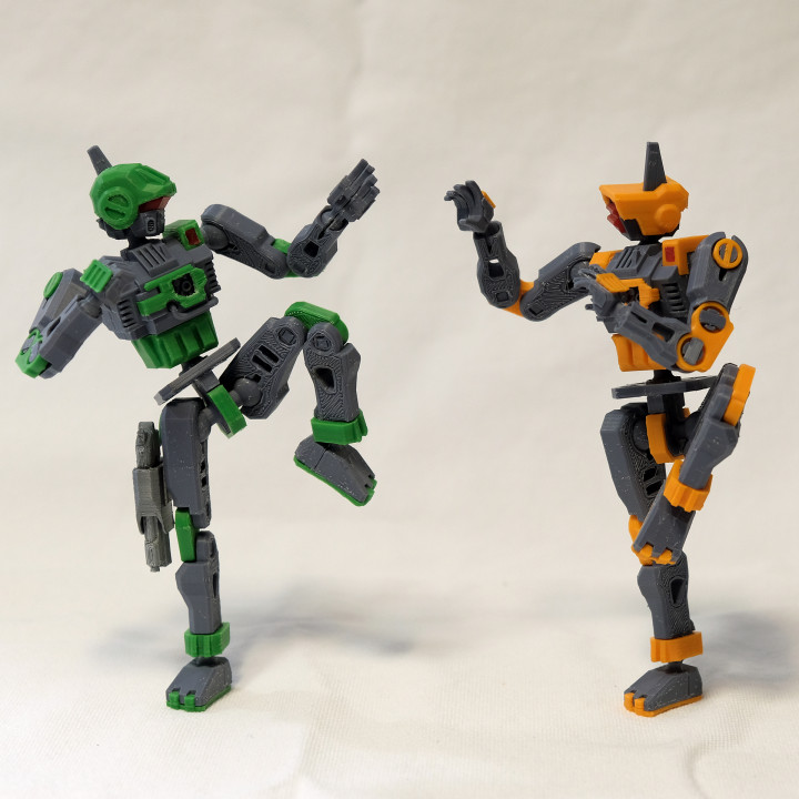 3D Printable Android Prototype P-01 by JWoong