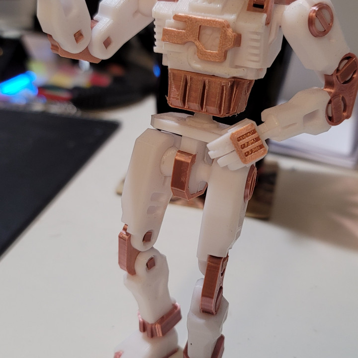 3D Print of Android Prototype P-01 by Wolfy217