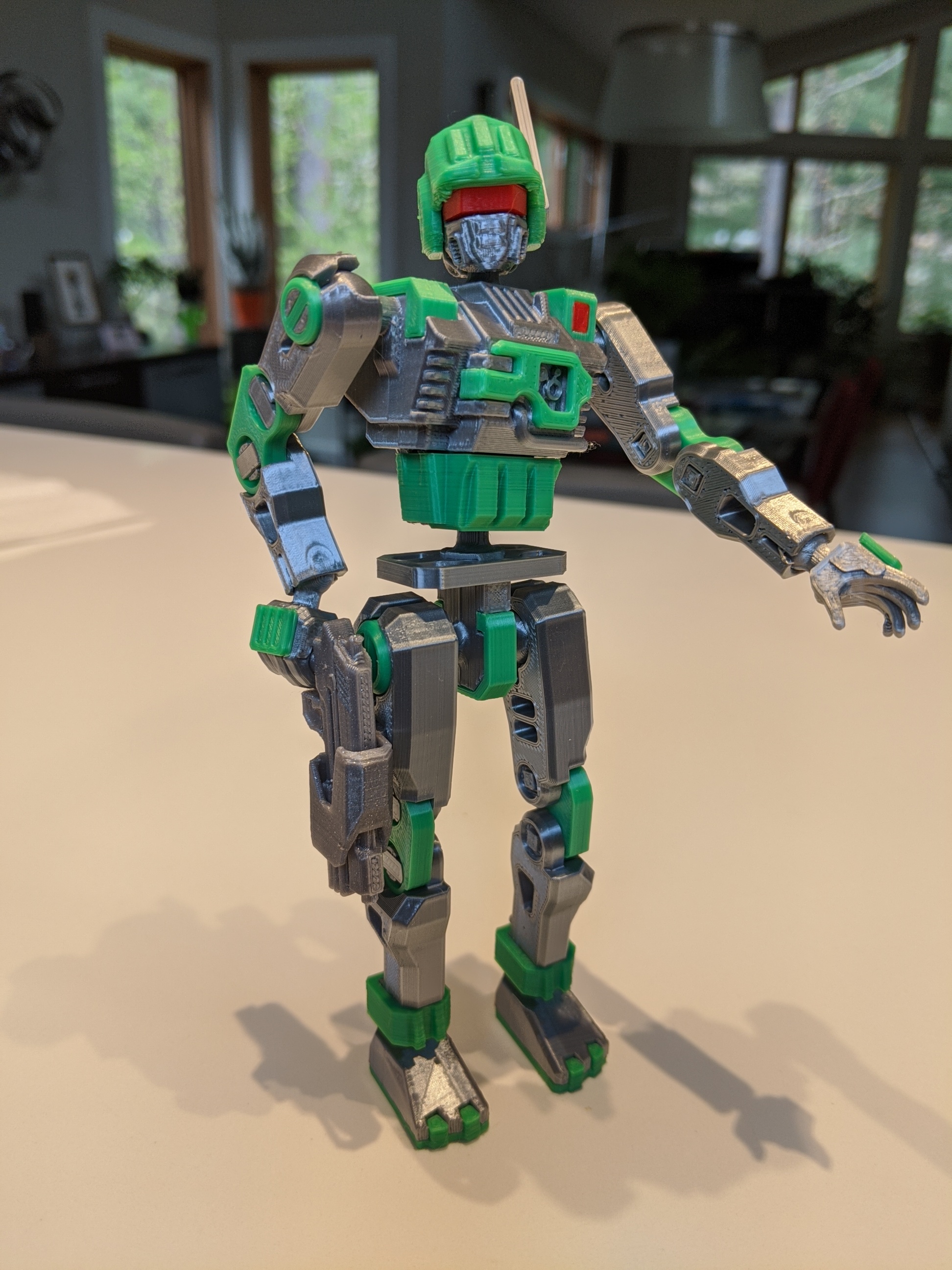 3D Printable Android Prototype P-01 by JWoong