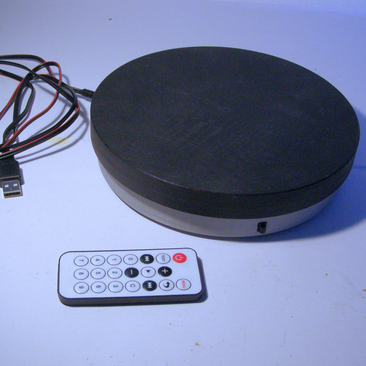 3D Printable Rotary Table for 3D scanning by Vaclav Krmela