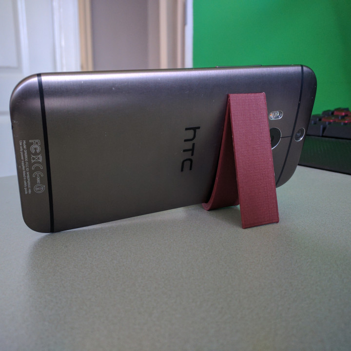 3D Printable Basic Phone Stand by Rick