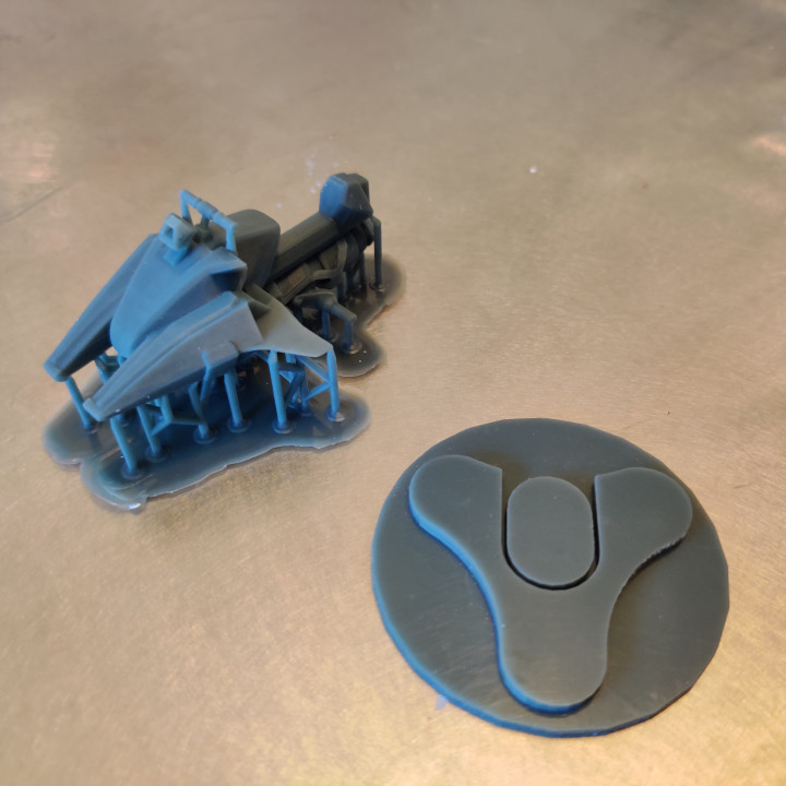 3D Printable Destiny The Game Micro Mini Sparrow Toy Kit by Ryno Props