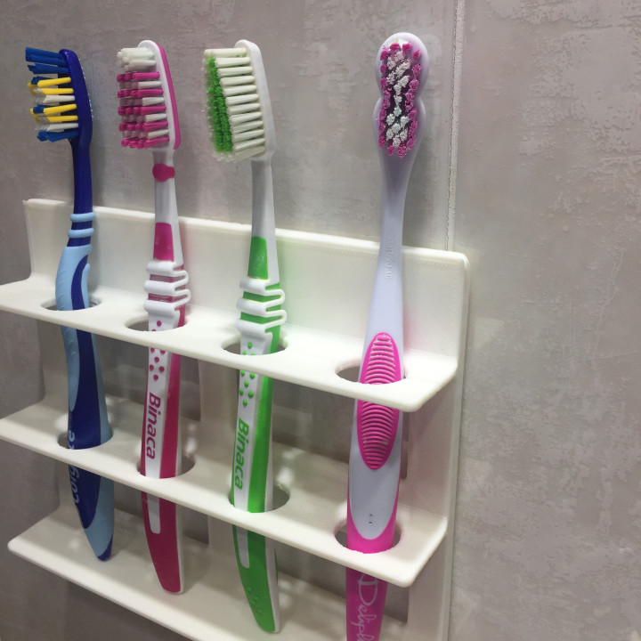 3D Printable Toothbrush holder by alfonso gracia