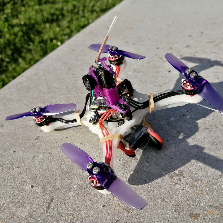 3D Printable Nylon SailflyX Replacement Frame by Jason Suter