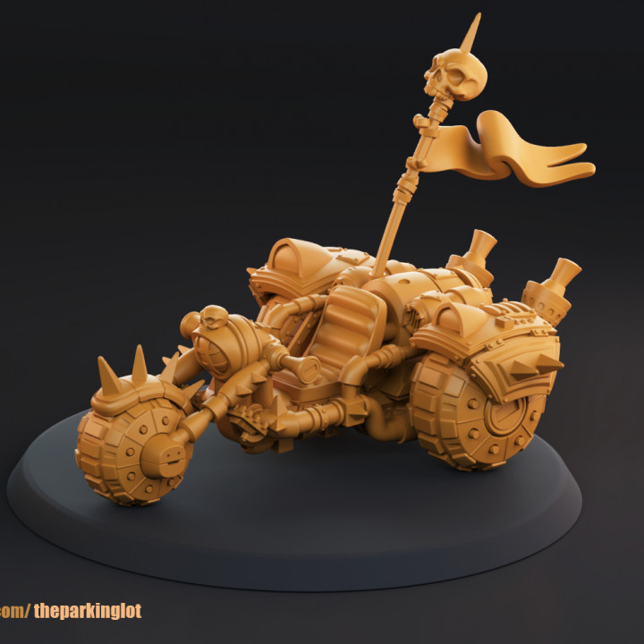 3D Printable Death Bike by The Parking Lot