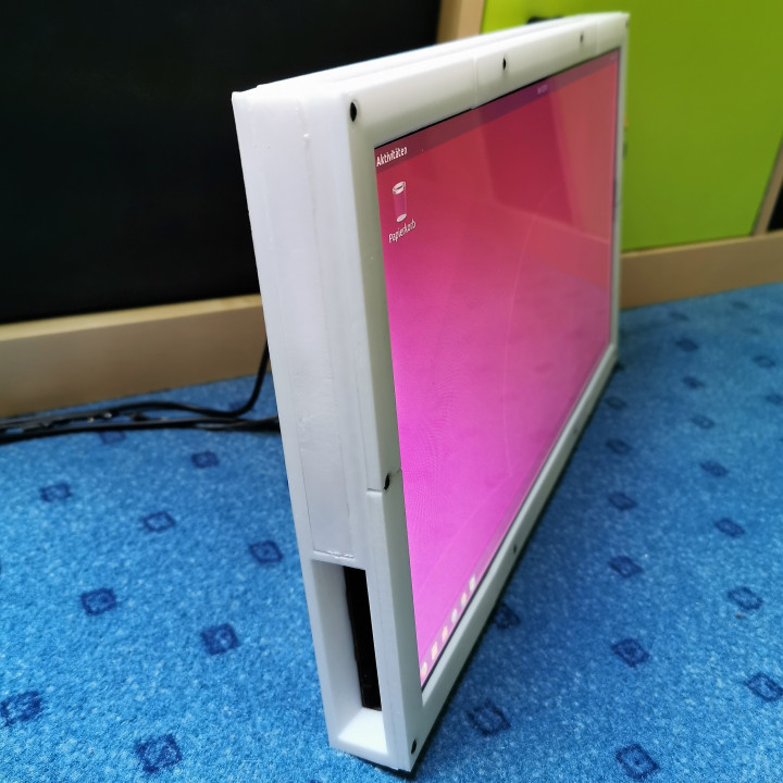 3D Printable Laptop clear frame by Tom Heider