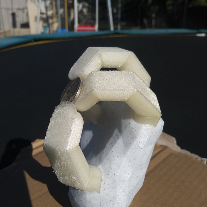 3D Printable Prototype Prosthetic Hand by Jeff M.