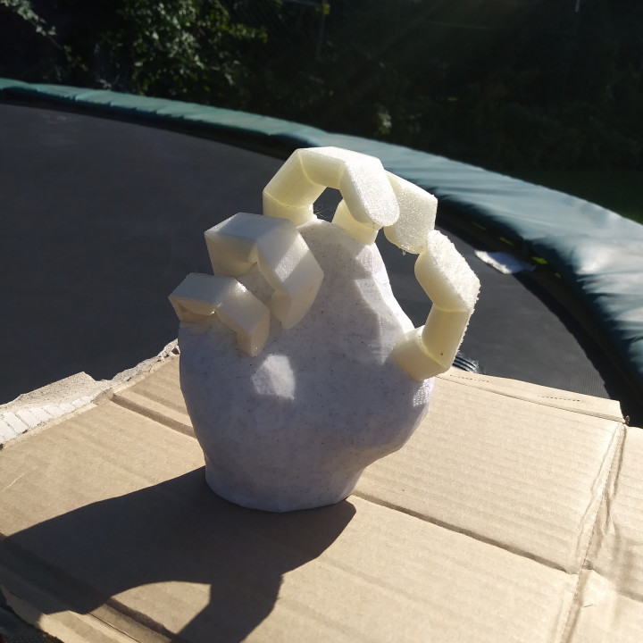 3D Printable Prototype Prosthetic Hand by Jeff M.