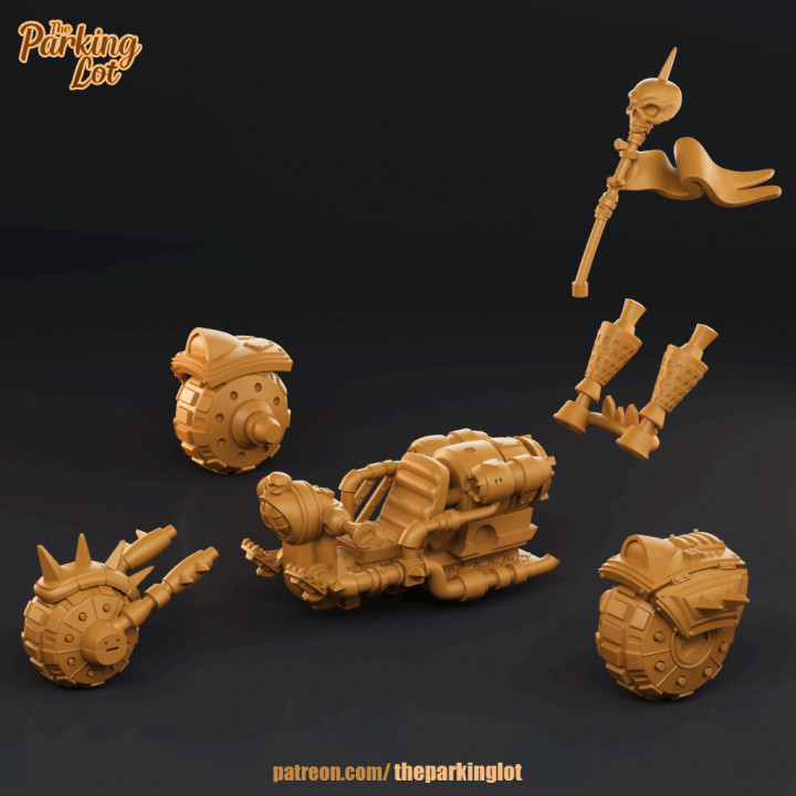 3D Printable Death Bike by Cast n Play