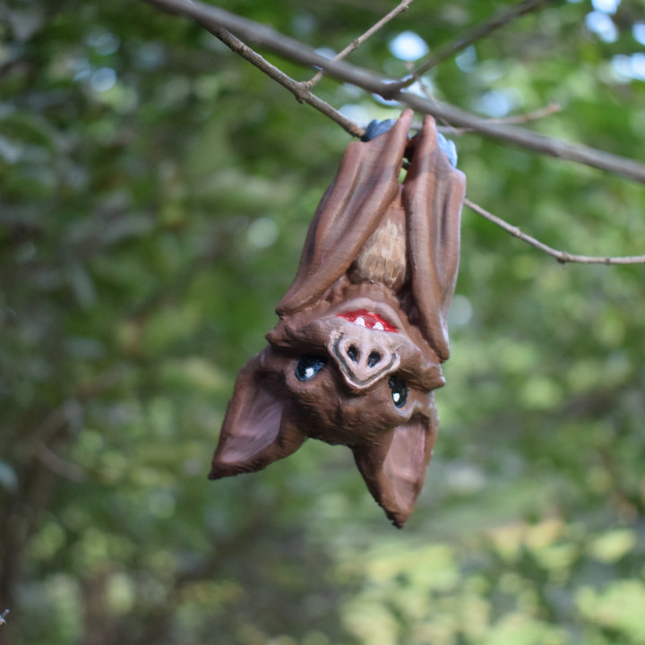 3D Printable Vampire Bat by Tanya Wiesner