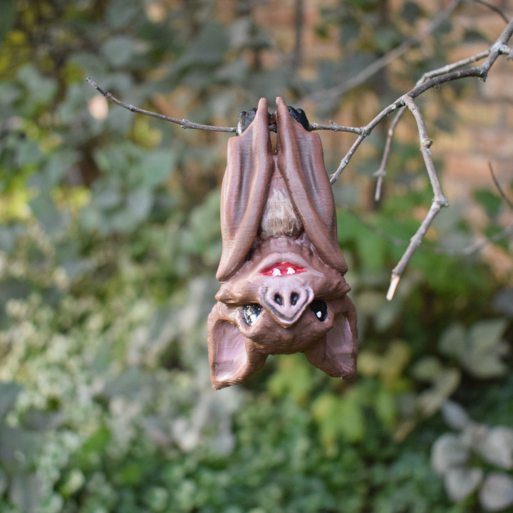 3D Printable Vampire Bat by Tanya Wiesner