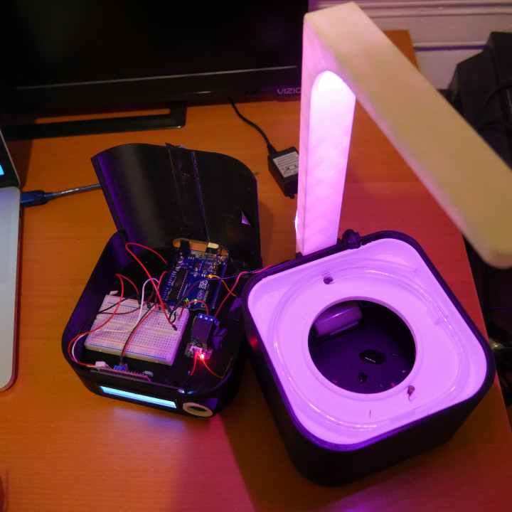 3D Printable Table Top Hydroponics by Matt Mullin