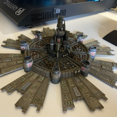 3D Printable Midgar by Jukka Seppänen