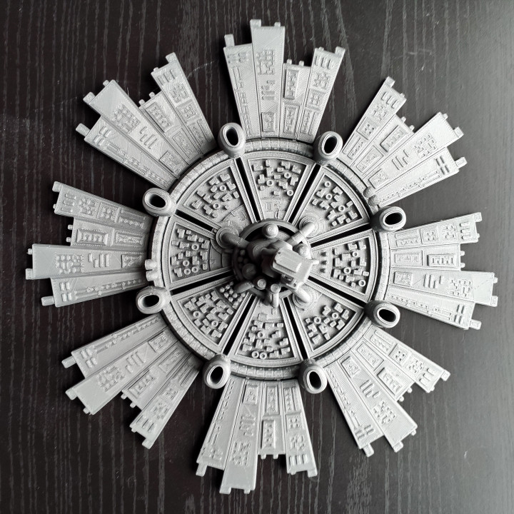 3D Printable Midgar by Jukka Seppänen