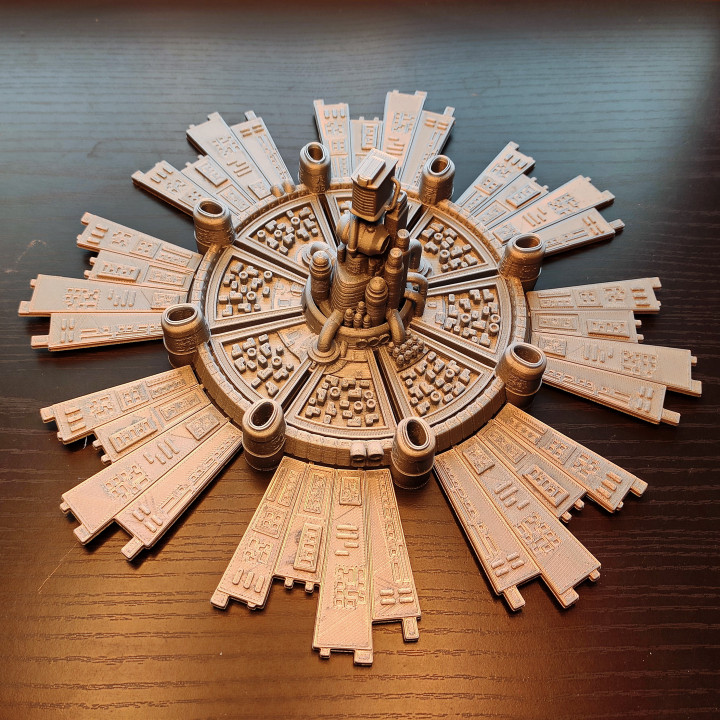 3D Printable Midgar by Jukka Seppänen