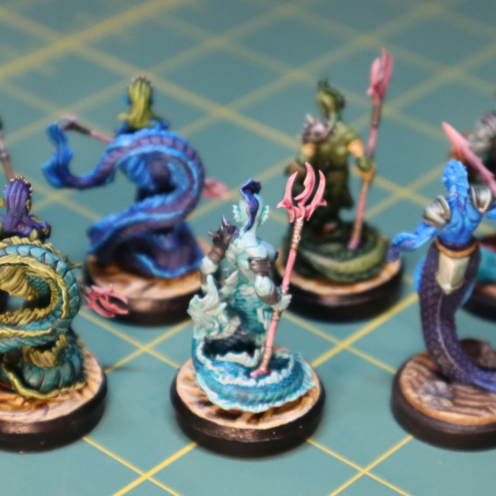 3D Print of Merfolk_Set by jessicapeffer