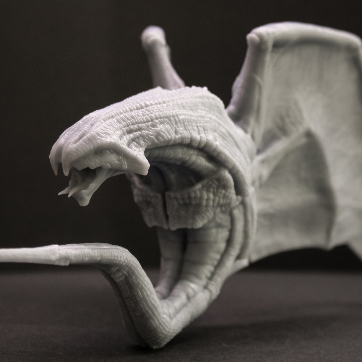 3D Printable VAMPIRE DRAGON by Vlado Turek