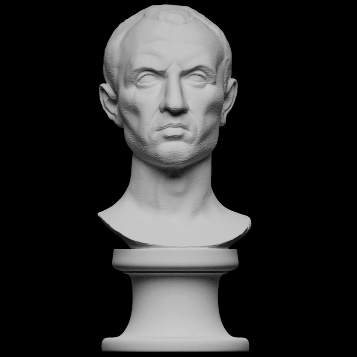 3D Printable Julius Caesar by SMK - Statens Museum for Kunst
