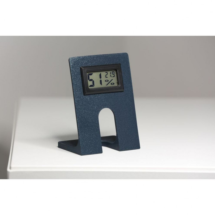 3D Printable Hygrometer Stand by Devstroyer
