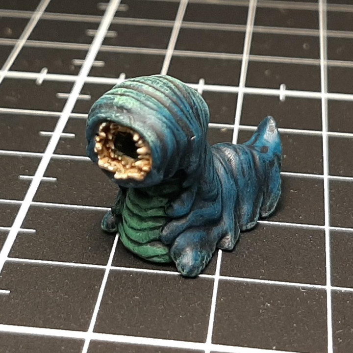 3D Print of Black Leech - DnD Monster by MsDrox