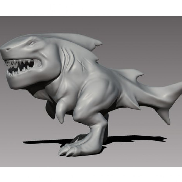 3D Printable SharkRex by DCA Tabletop