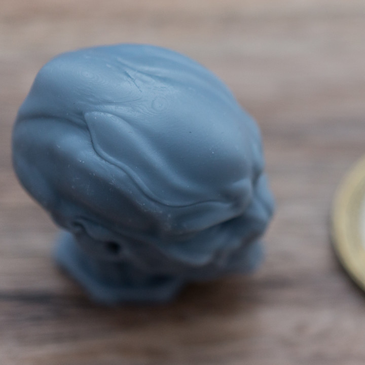 3D Printable Saru Head - Star Trek by DCA Tabletop