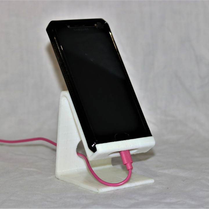 3D Printable Angel wings phone stand by B Murphy