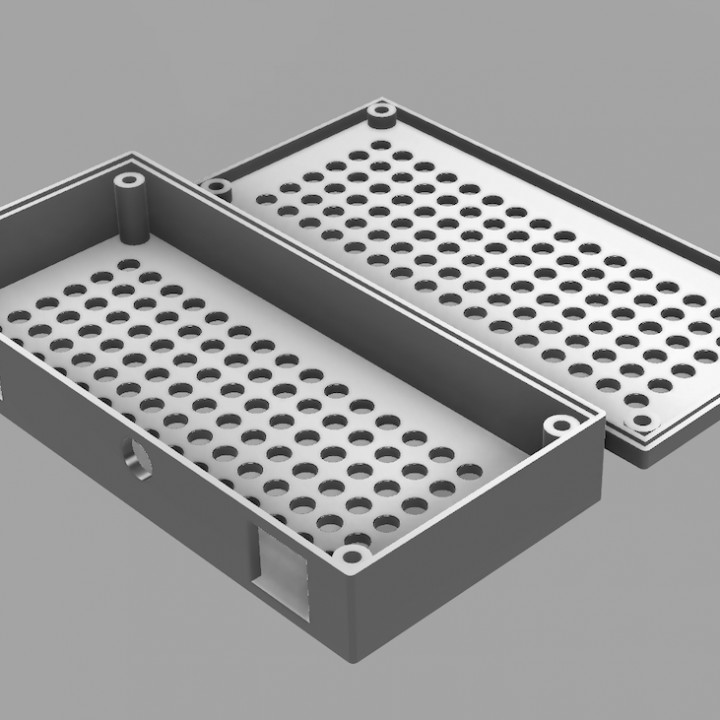 3D Printable SoftRock RX Ensemble II HF Receiver Enclosure by Justin ...