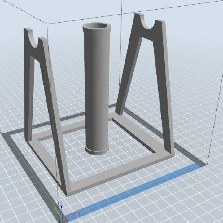 3D Printable Filament spool holder by I B