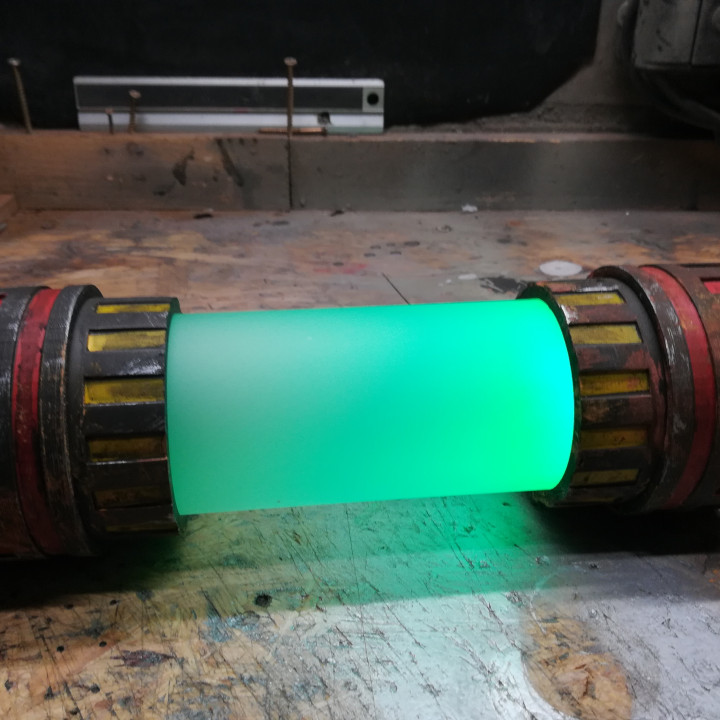 3D Printable Post Apocalyptic Power Cell by Tie Kai