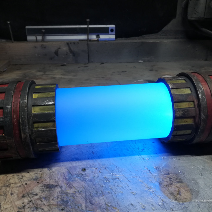 3D Printable Post Apocalyptic Power Cell by Tie Kai