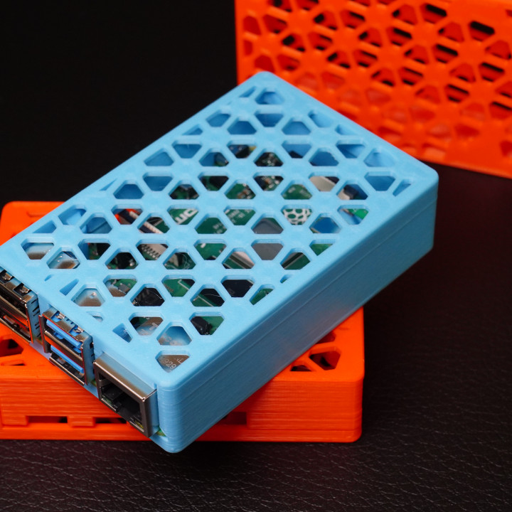 3D Printable Raspberry Pi 4 Case – PiMesh by Fly Attack 3D