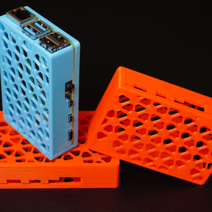 3D Printable Raspberry Pi 4 Case – PiMesh by Fly Attack 3D