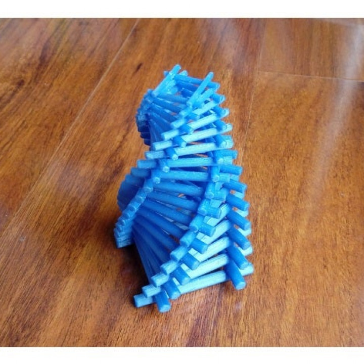 3D Printable Stick tower by Justin Lin