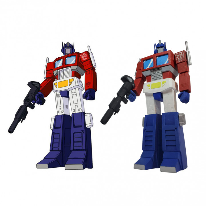 3D Printable G1 Optimus Prime Masterpiece scale Transformers by Caution ...