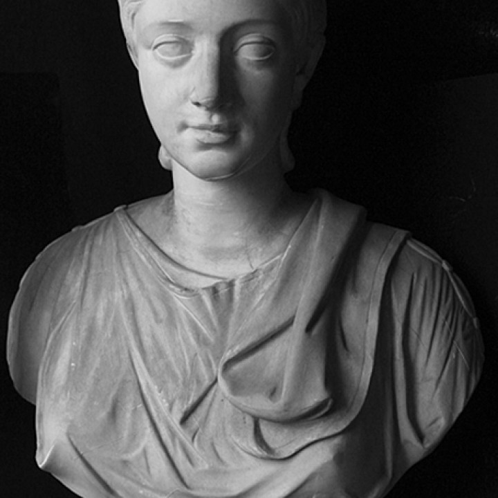 3D Printable Portrait of Julia Cornelia Paula by SMK - Statens Museum ...