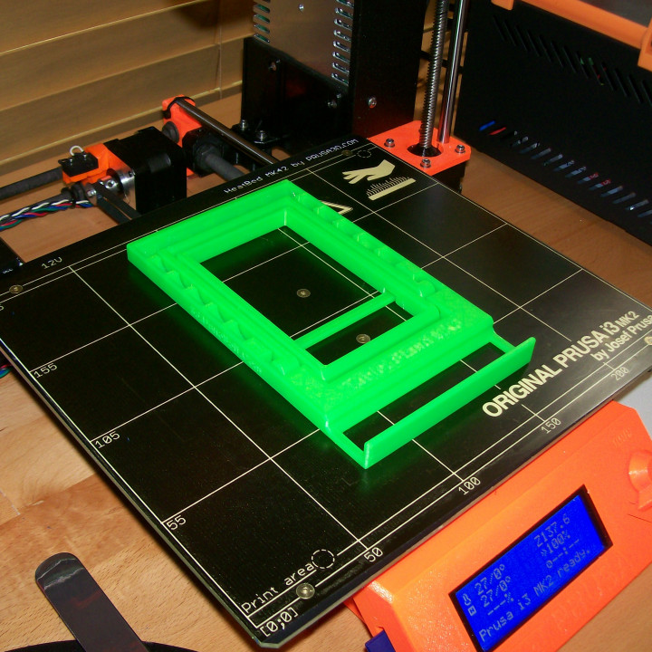 3D Printable Fold Flat Tablet Stand by Dan Ouellet