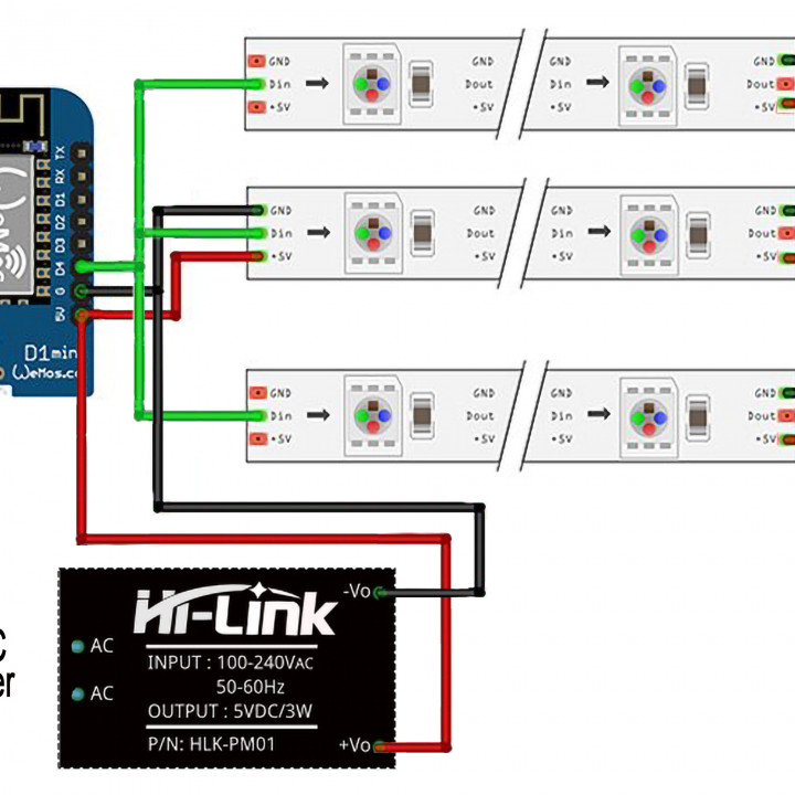 3D Printable DIY WiFi RGB LED Soft Lamp by Igor Mazurenko