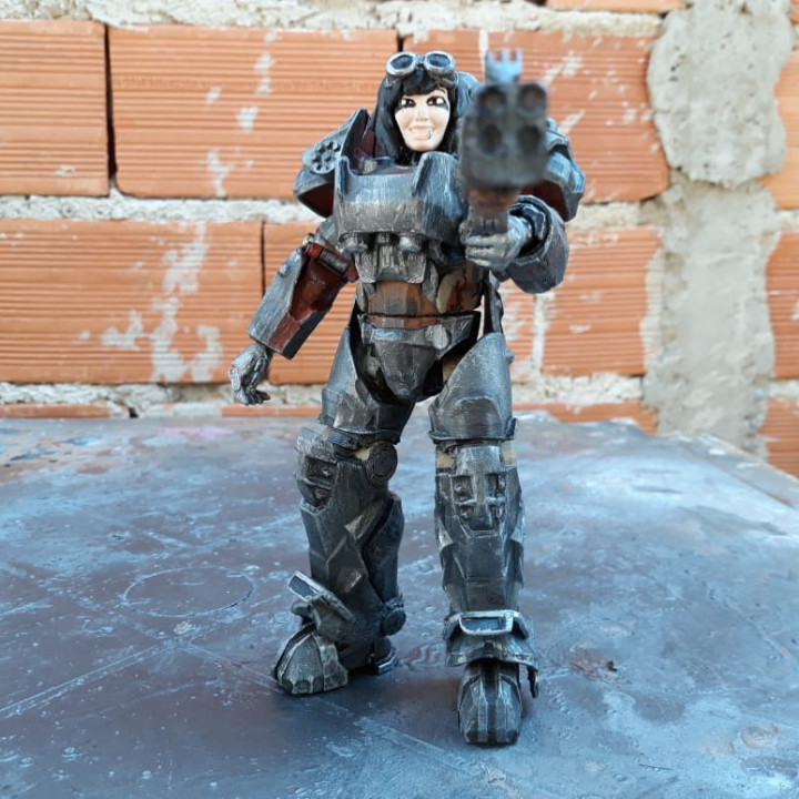 3D Printable West Tek T-60 Power Armor ( Fallout 4 ) by Marcus Vinicius