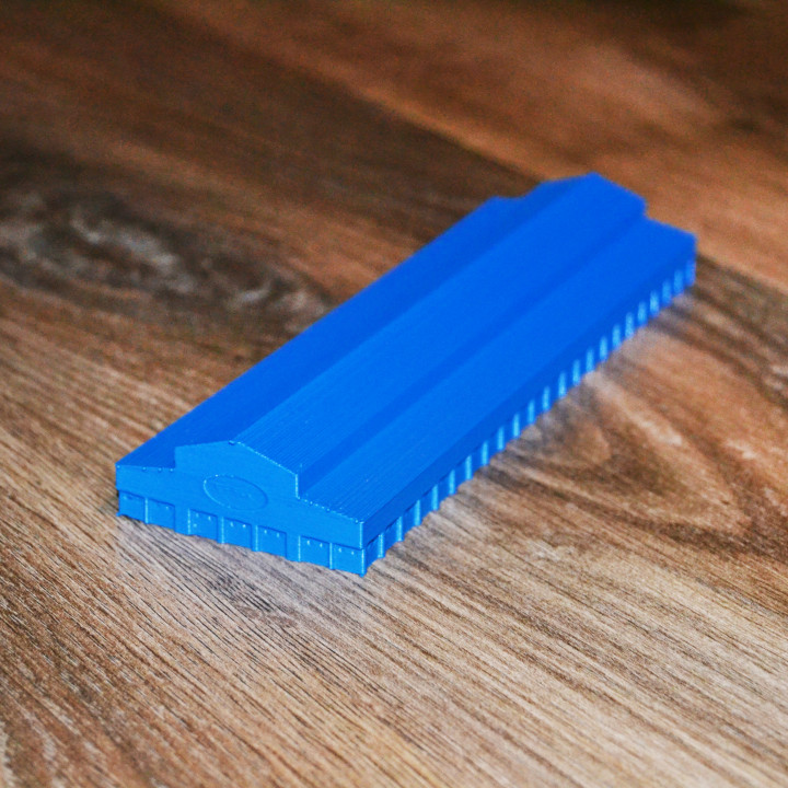 3D Printable Hemkade 48 Zaandam (Fun Factory) - Amsterdam by MiniWorld3D