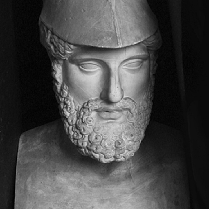 3D Printable Portrait of Commander Pericles / Kimon / Cimon by SMK ...