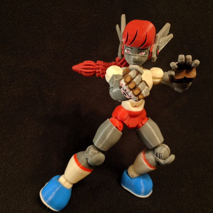 3D Print of ALICE - Action Figure Model Kit by WuLongTi