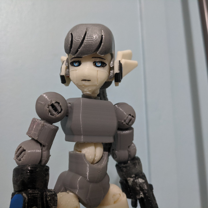 3D Printable ALICE - Action Figure Model Kit by WuLongToys