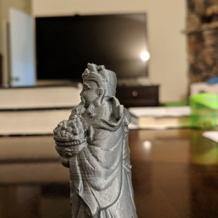 3D Printable God of Money by Eric Li