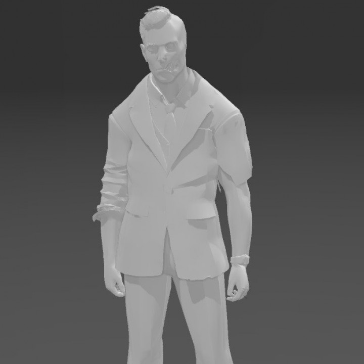 3D Printable Two face by Sergio Ibarrola